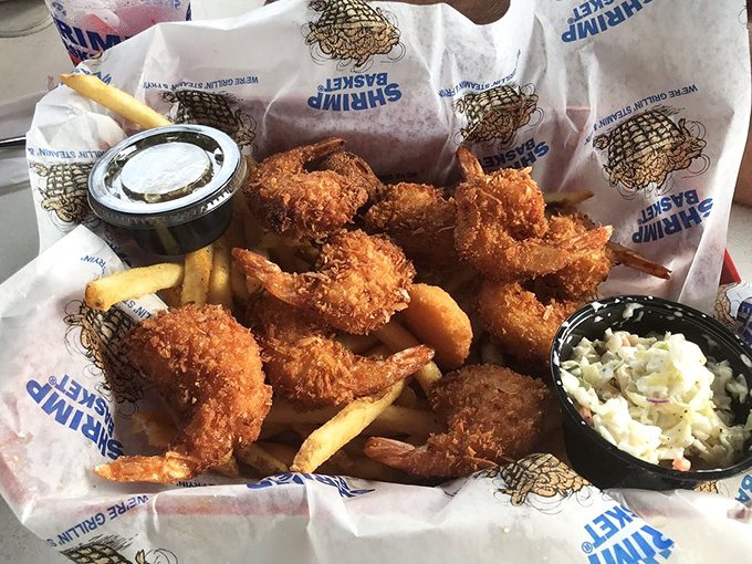 Coconut shrimp that makes you wonder why all food isn't coconut-crusted. The perfect balance of sweet and savory that demands a cold drink alongside.
