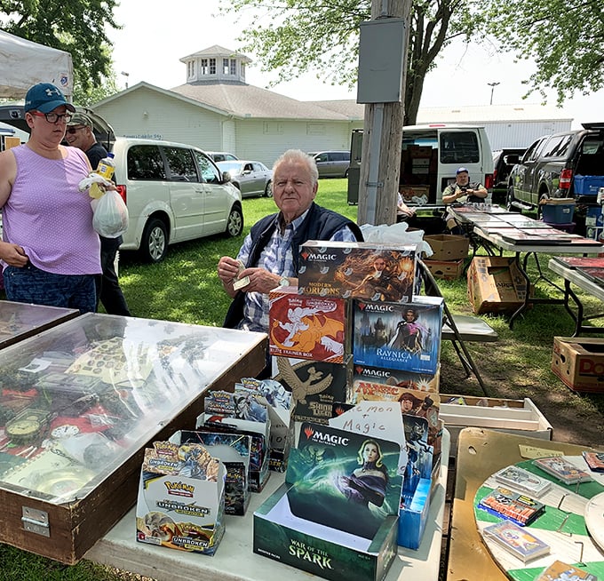 Cards that conjure memories! This vendor's collection of Magic and Pok&eacute;mon proves nostalgia comes in all ages and editions.
