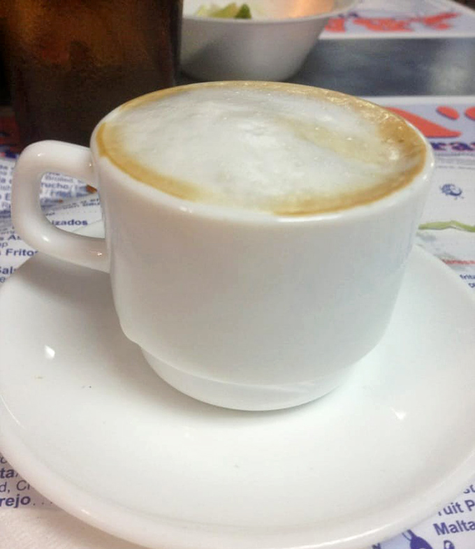 A proper cortadito &ndash; Miami's caffeinated handshake. This little cup of Cuban-style coffee provides the perfect finale to a seafood feast.