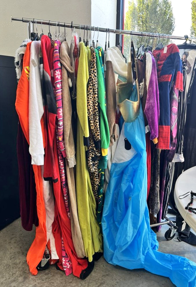 Halloween costumes in April? At SuperThrift, seasonal boundaries dissolve, and holiday magic is available year-round for your spontaneous celebrations.