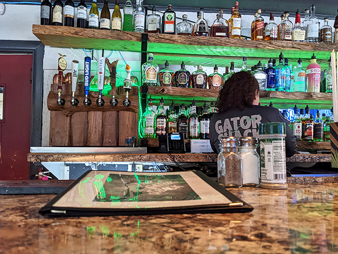 Counter seating where regulars perch like they're at home and first-timers quickly understand why this place has a following.