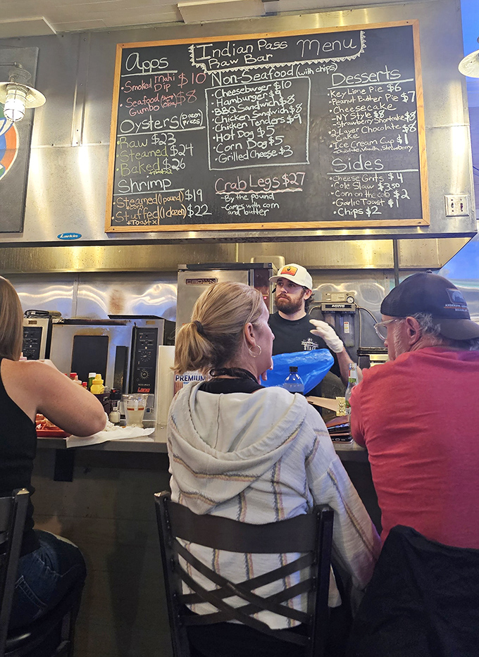 Where the magic happens &ndash; ordering at the counter feels like joining a secret club where the password is "however you like your oysters."