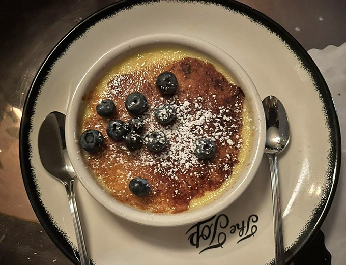 Cr&egrave;me br&ucirc;l&eacute;e with the perfect crack &ndash; that magical moment when your spoon breaks through to the silky custard beneath.