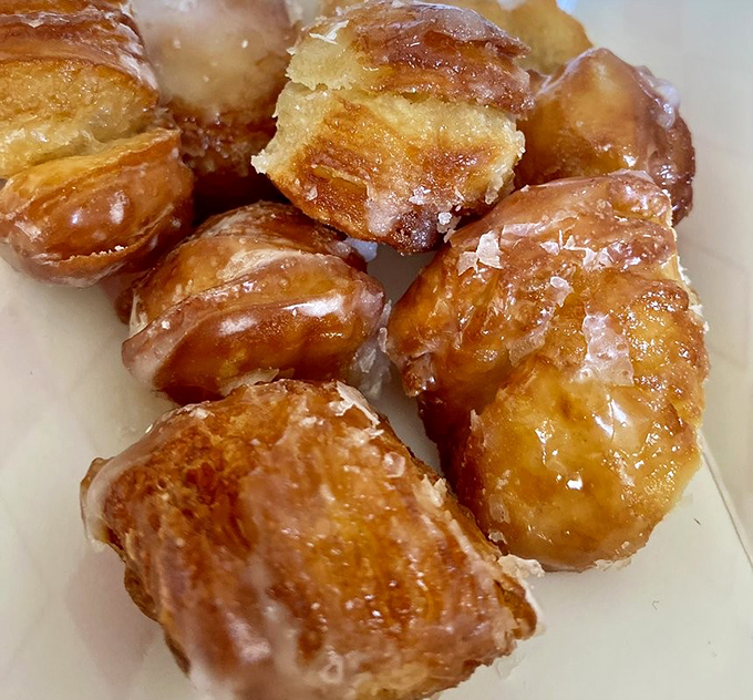 Golden, glazed, and dangerously addictive. These croissant donut holes combine the best of French pastry with American indulgence&mdash;a multinational treaty of deliciousness.