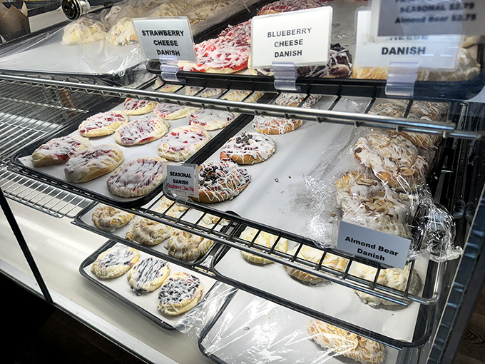 Danish pastries that could make a Scandinavian weep with pride &ndash; flaky, fruit-filled, and frosted to perfection.