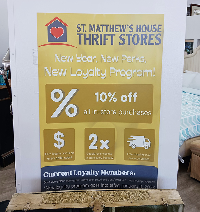 A loyalty program that rewards thrift shopping? Now that's what I call turning smart shopping into an even smarter investment.
