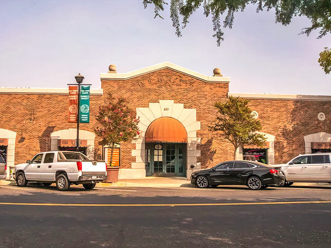 The Dewitt Building's classic brick exterior houses modern businesses, creating that perfect blend of nostalgia and convenience that defines Clovis living.