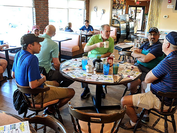 Where locals gather not just for food, but for the community that forms naturally around tables of satisfied diners sharing stories between bites.