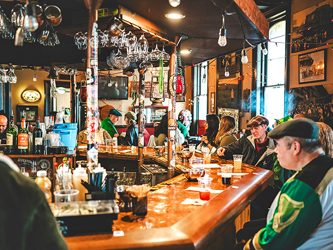 The bar where everybody might not know your name yet, but they will by your second visit. Where pints and conversations flow with equal enthusiasm.