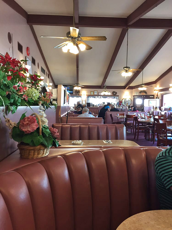 Charlie's dining room buzzes with the energy of regulars and newcomers alike, all united by the pursuit of excellent diner fare.