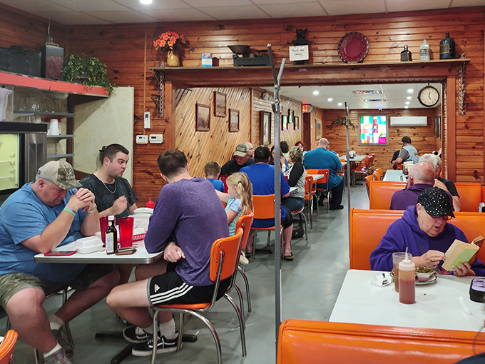 The dining room hums with the symphony of forks against plates and genuine conversation&mdash;a rarity in our screen-obsessed world.