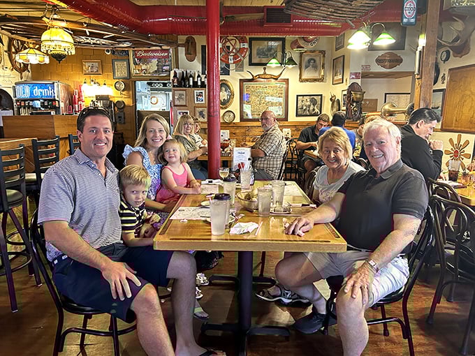 Three generations sharing one table and creating memories over seafood &ndash; the true magic of Brennan's isn't just on the plates.