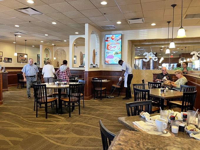 The dining room hums with the satisfied murmurs of regulars who've long ago stopped looking at menus.