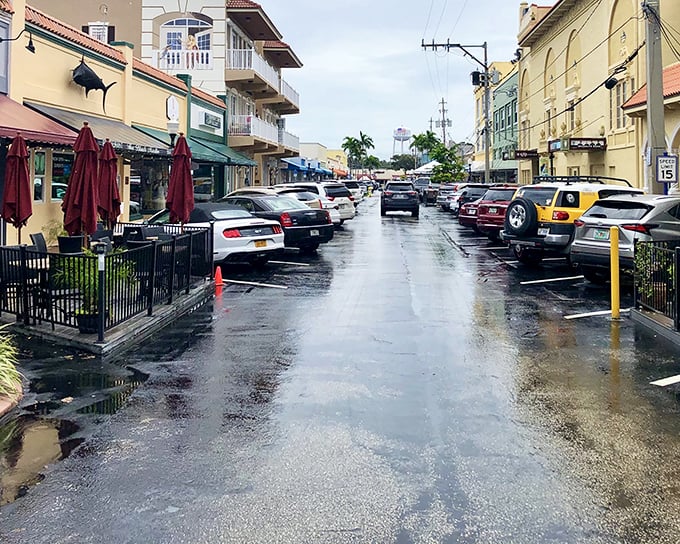 Even on rainy days, Stuart's colorful downtown buildings brighten the mood &ndash; proving this town doesn't need perfect weather to remain perfectly charming.