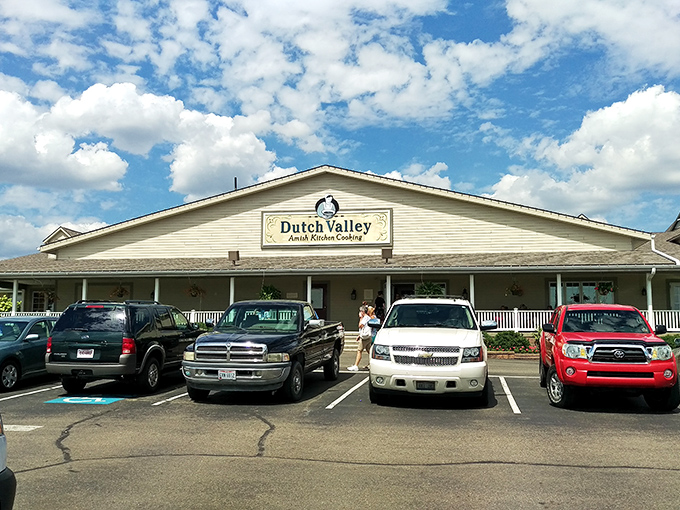 Dutch Valley Restaurant's unassuming exterior hides the fact that it's serving comfort food that could make your grandmother question her recipes.