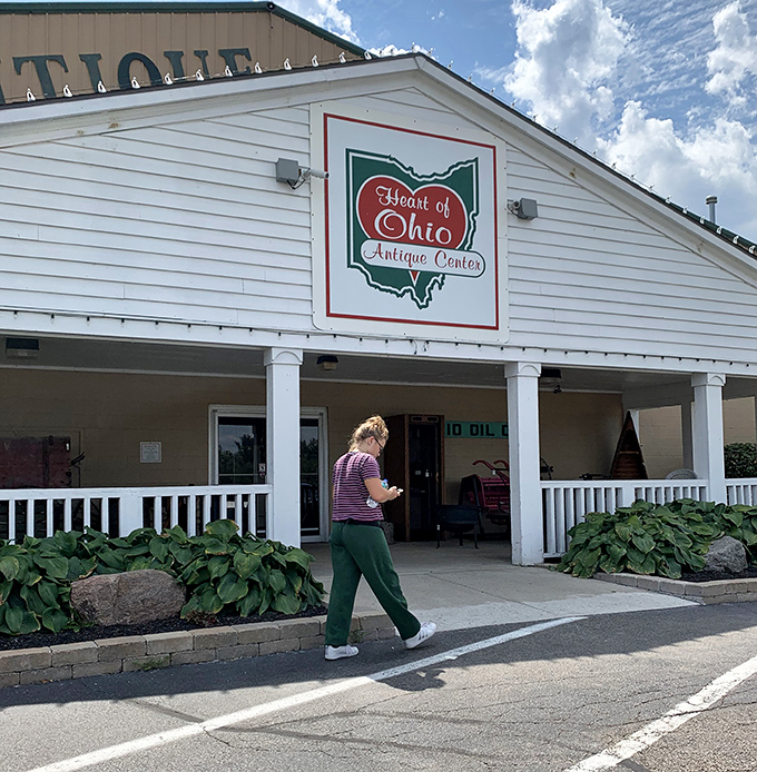 The welcoming facade beckons shoppers like a siren song. That woman is about to embark on a journey she told her husband would "just take five minutes."