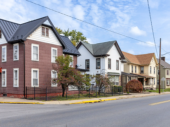 These well-maintained homes stand shoulder to shoulder like old friends, each with character but collectively creating Jersey Shore's inviting residential tapestry.
