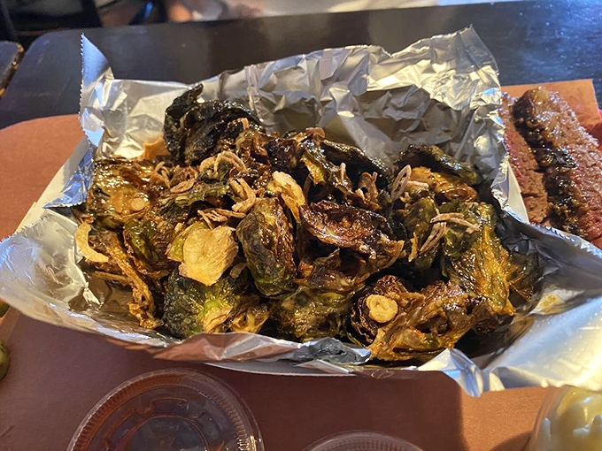 These aren't your mother's Brussels sprouts (unless your mother is a barbecue genius). Crispy, smoky vegetable perfection that could convert the most dedicated sprout-hater.