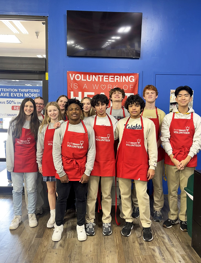 The volunteer crew&mdash;thrifting's unsung heroes who transform mountains of donations into organized departments of possibility.