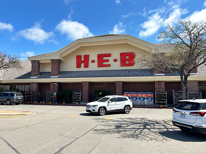 Even the H-E-B supermarket in Kerrville has character &ndash; it's not just grocery shopping, it's a cultural institution in these parts.