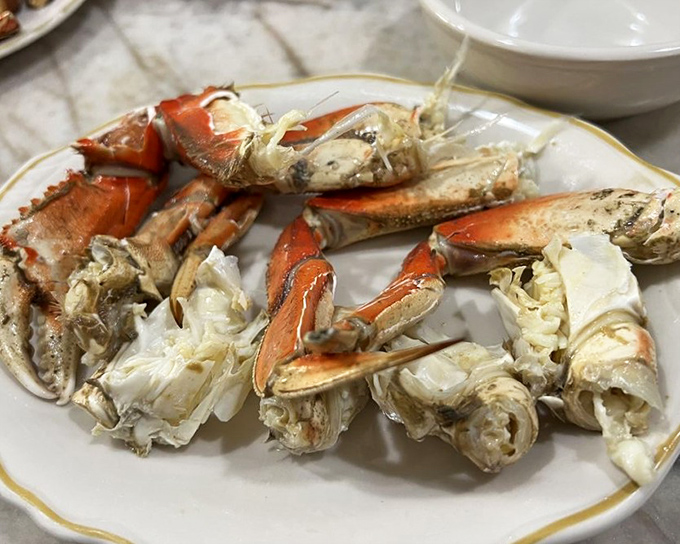 Half a crab that makes you forget the other half exists &ndash; sometimes less is actually more delicious.