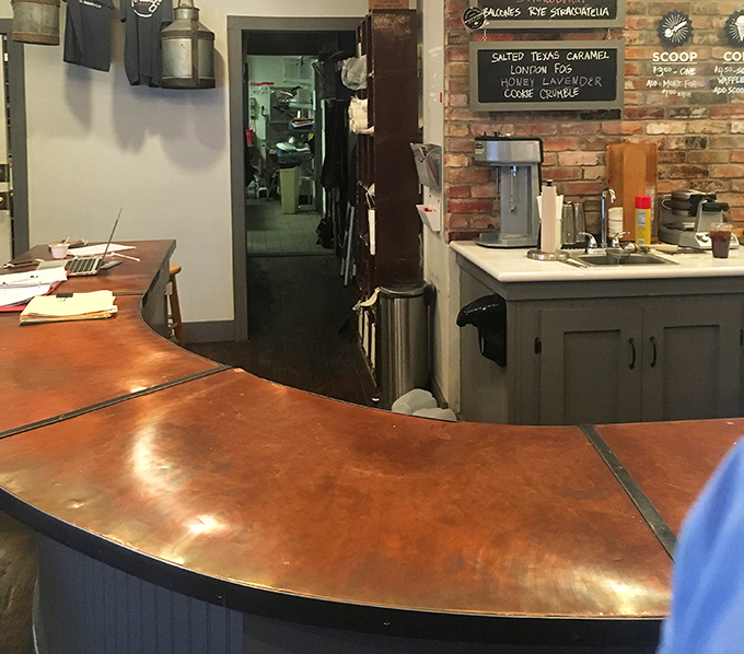 Where the magic happens&mdash;a glimpse into the behind-the-scenes world of artisanal ice cream creation.