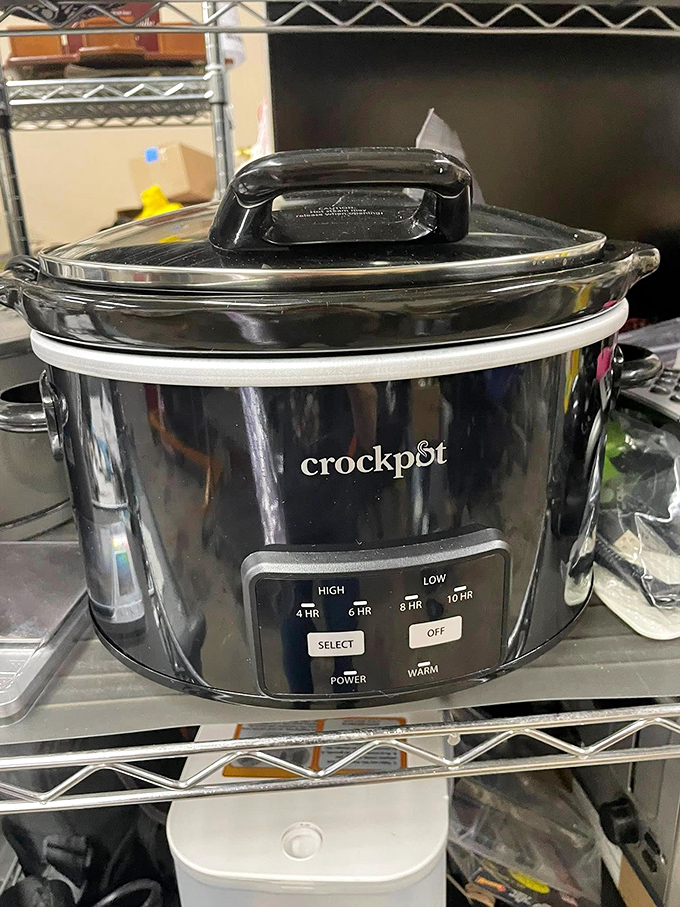 "Low and high" isn't just for barbecue&mdash;this practically-new Crock-Pot stands ready to transform tough cuts and humble ingredients into family dinner magic.