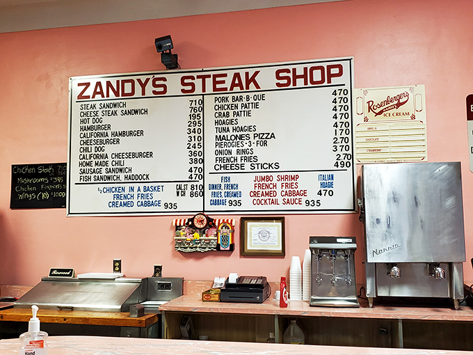 This menu board has outlasted food trends, presidential administrations, and countless diet resolutions&mdash;a testament to enduring quality.