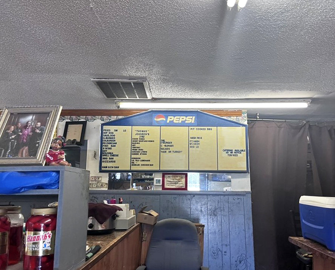 The menu board hasn't changed much over the years, and that's exactly how the regulars like it. Consistency is the secret ingredient here.