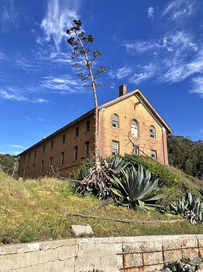 This stoic brick building has seen more California history than your grandmother's photo albums and tells twice as many fascinating stories.