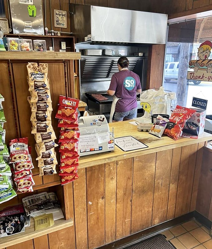 Behind this counter, sandwich artists work their magic &ndash; no pretension, just decades of know-how and the perfect balance of efficiency and care.
