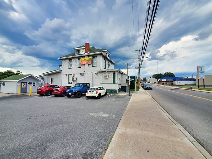 Sometimes the most authentic local experiences happen in unassuming places. This roadside establishment likely serves up conversations as flavorful as its food.