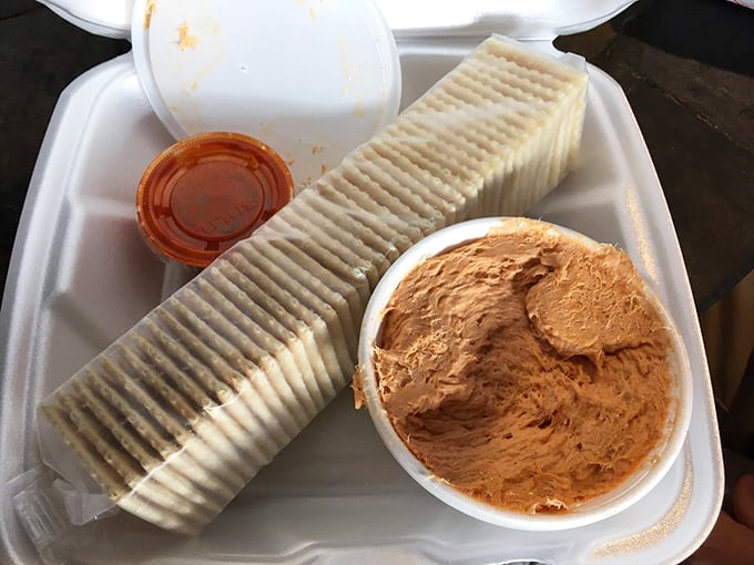 This smoked fish dip with crackers isn't just an appetizer&mdash;it's Florida's coastal heritage served on a Styrofoam plate. 