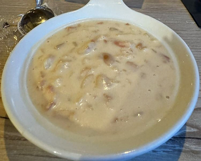 A seafood chowder so creamy and rich it could solve diplomatic crises&mdash;nothing brings people together like shared soup bliss.