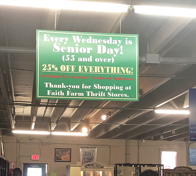 Wednesdays are for the wise! That 25% senior discount might be the best thing about turning 55 since, well, discounted movie tickets.