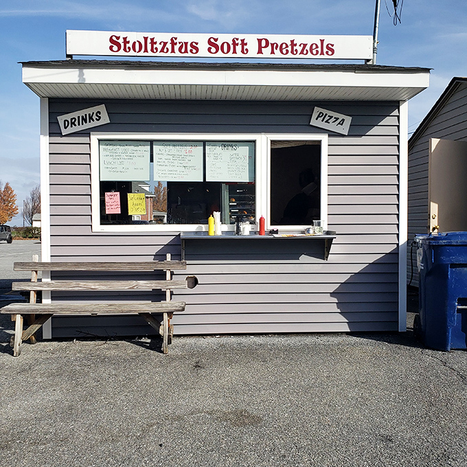 Stoltzfus Soft Pretzels offers the perfect Pennsylvania pit stop – because serious shopping requires serious sustenance in the form of twisted dough perfection.