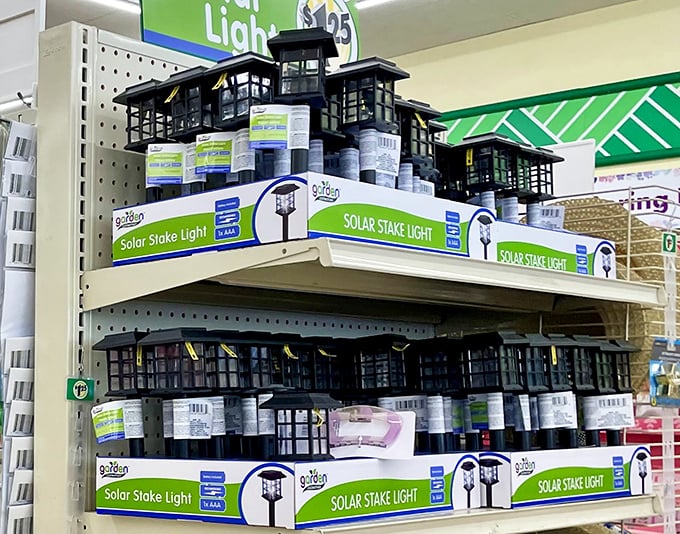 Garden illumination station! These solar lights promise to transform your pathway into a mini-runway without the electric bill drama.