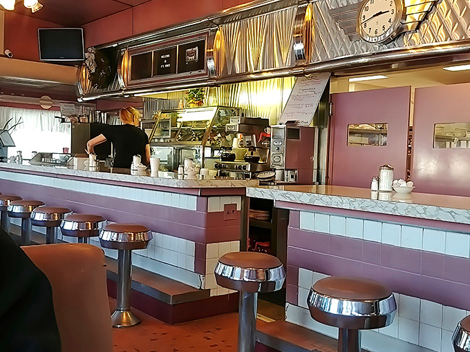 Where the magic happens &ndash; the grill masters orchestrating the breakfast symphony with spatulas as their batons.