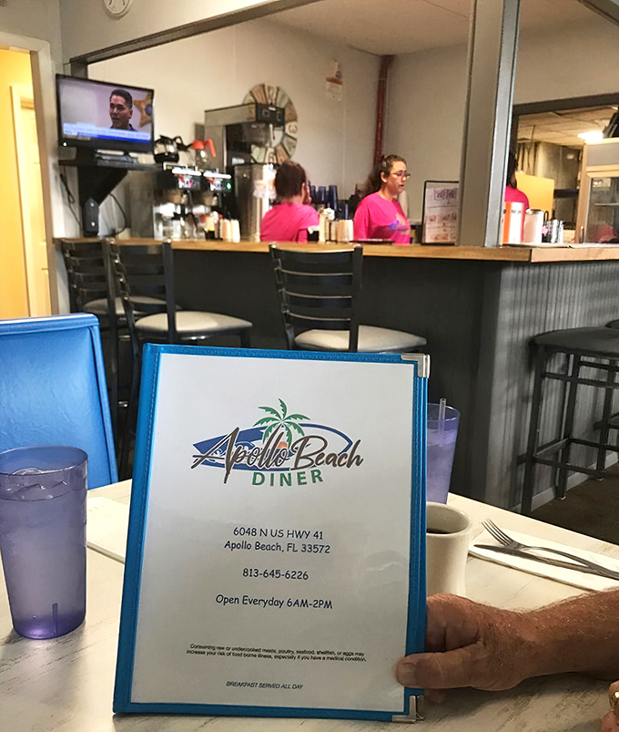 The staff keeps everything running with the precision of a Swiss watch and the warmth of Florida sunshine. Pink shirts make everyone easier to spot.