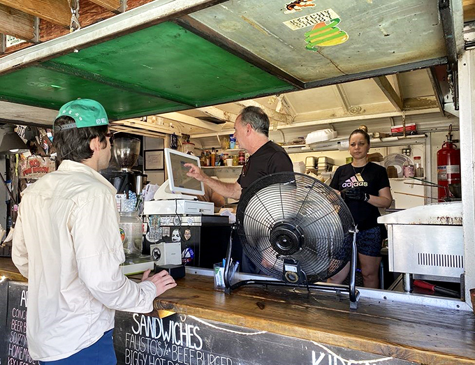 The kitchen crew works their magic with practiced efficiency. No fancy techniques, just seafood know-how passed down through generations of Floridians.