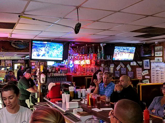 Every great dive bar has that perfect mix of characters. The real show at Brass Ring happens on both sides of the bar.