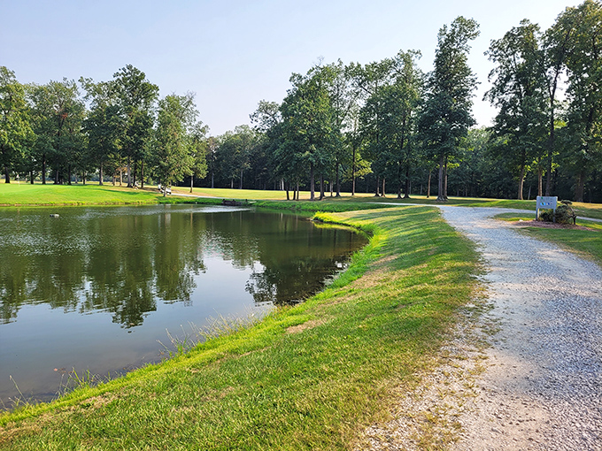 Lakeside Golf Course: Water hazards never looked so inviting at this serene course where even a bad round feels good thanks to views that outshine your scorecard.