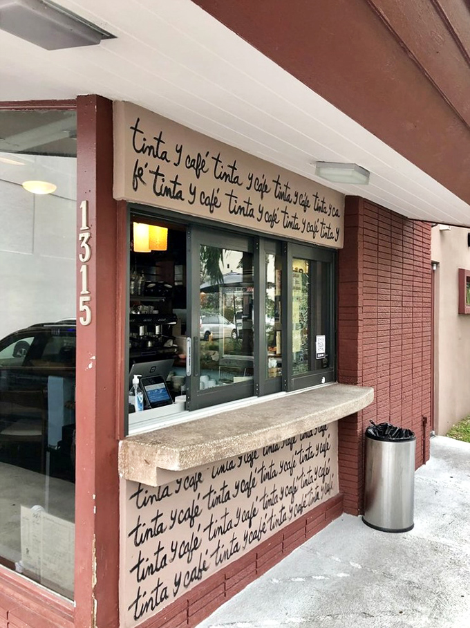 The takeout window proves good things come in small packages&mdash;grab your Cuban coffee fix without missing a beat in your day.