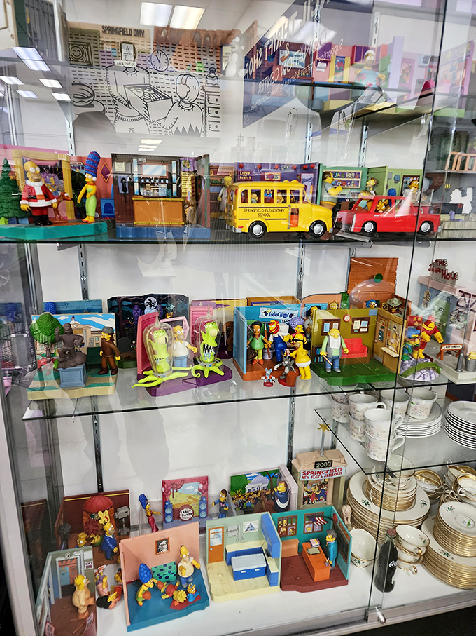 A nostalgic goldmine for collectors &ndash; these Simpsons figurines remind us that yesterday's happy meal toys are today's coveted collectibles.