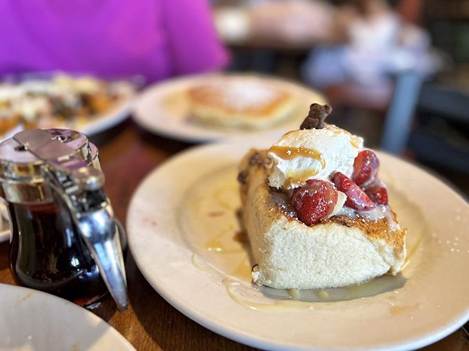 This tres leches French toast doesn't just break the breakfast rules&mdash;it rewrites them with strawberries, whipped cream, and a complete disregard for restraint.