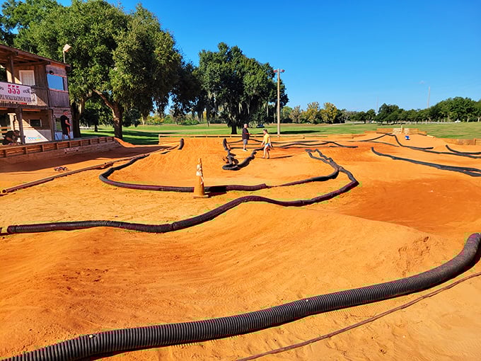Who says retirement means slowing down? The Triple Nickel Raceway offers high-octane fun for those who still feel the need for speed.