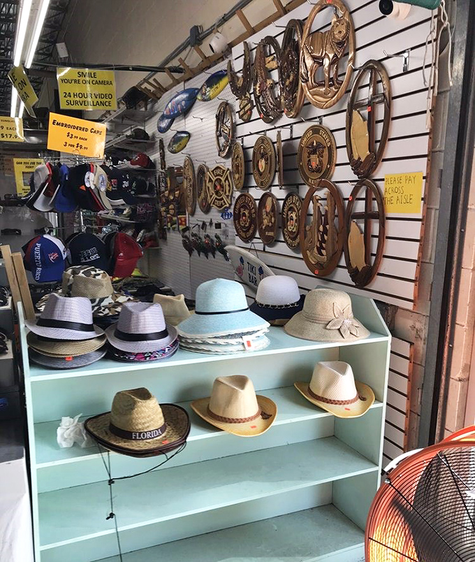Hat heaven for sun-drenched shoppers! From cowboy cool to beach-ready straw, your head's next best friend is waiting on these shelves.