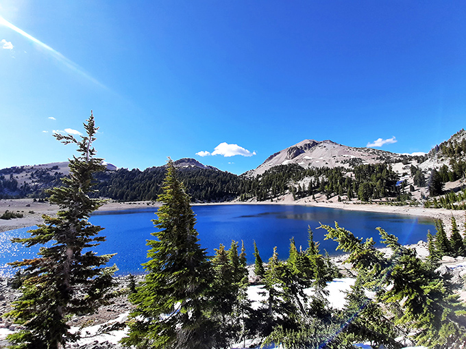 Alpine lakes near Susanville offer postcard-perfect vistas that would cost you a million-dollar view elsewhere but here come free with a short drive.
