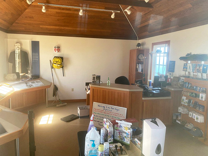 The visitor center offers a glimpse into lighthouse life&mdash;where isolation and responsibility created a unique breed of maritime guardian.