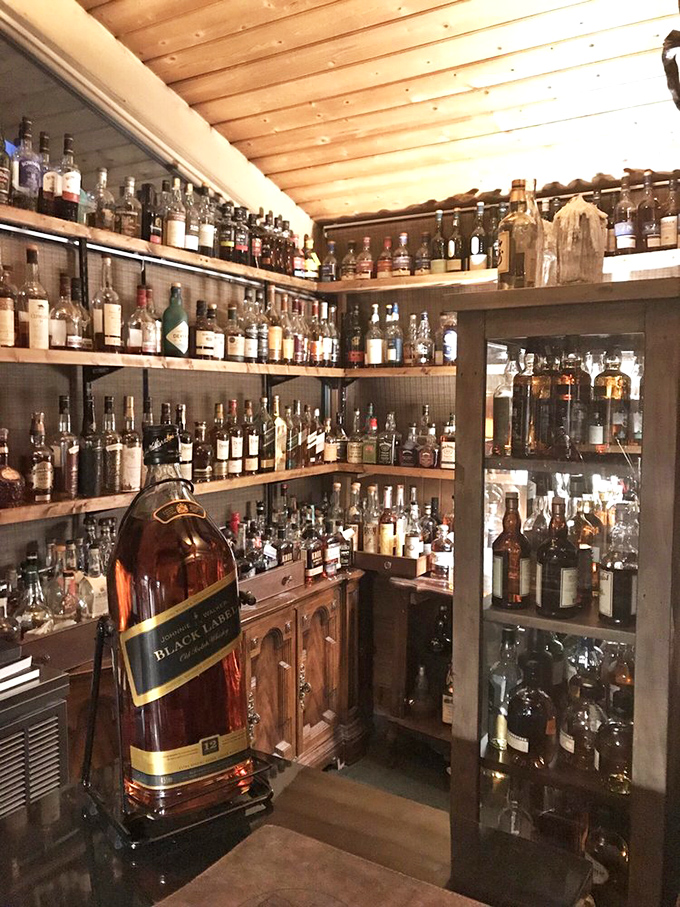 The whiskey collection that makes bourbon enthusiasts weak in the knees. Liquid amber as far as the eye can see.